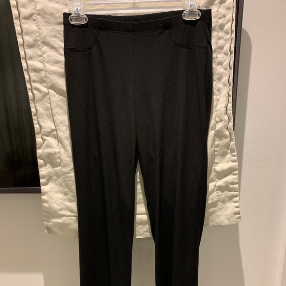 Cache | Pants & Jumpsuits | Cach Black Thin Straightleg Pants | Poshmark